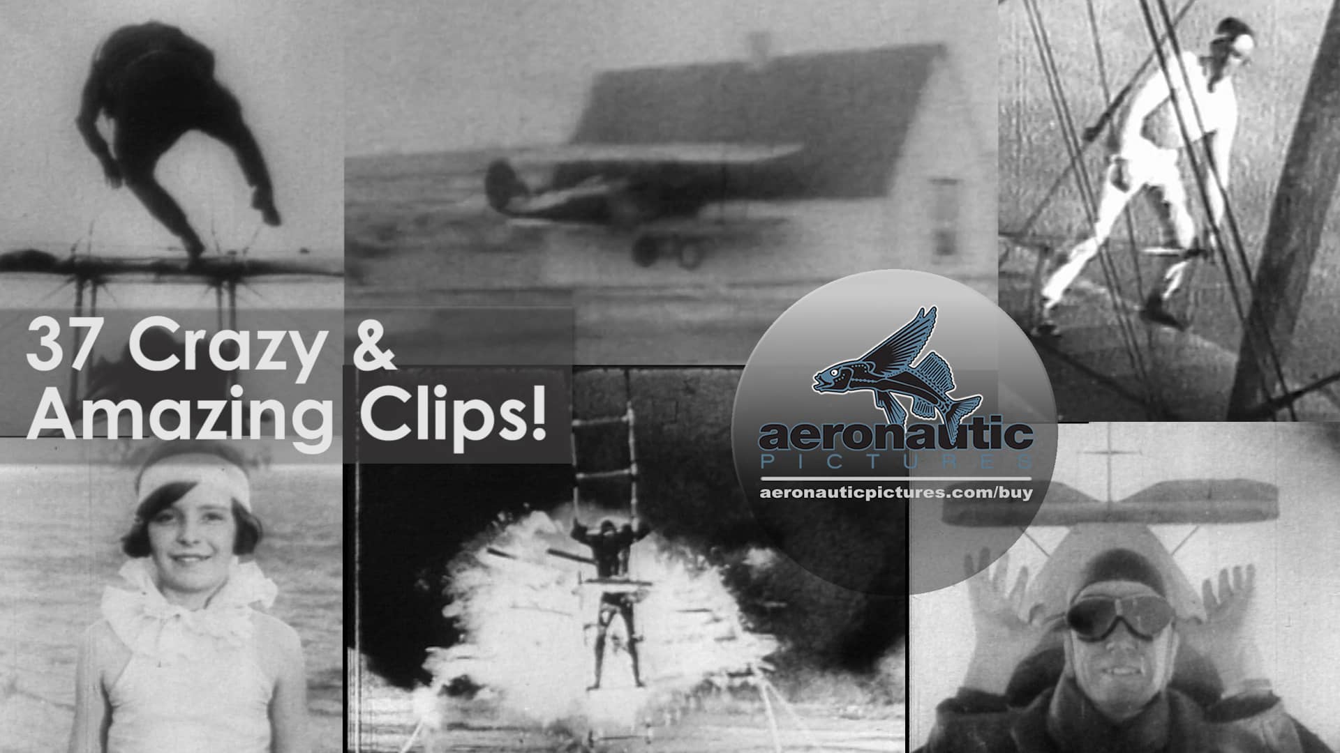 Barnstorming 1920s Stock Video | Barnstormers Funny Early Flight Attempts on Vimeo