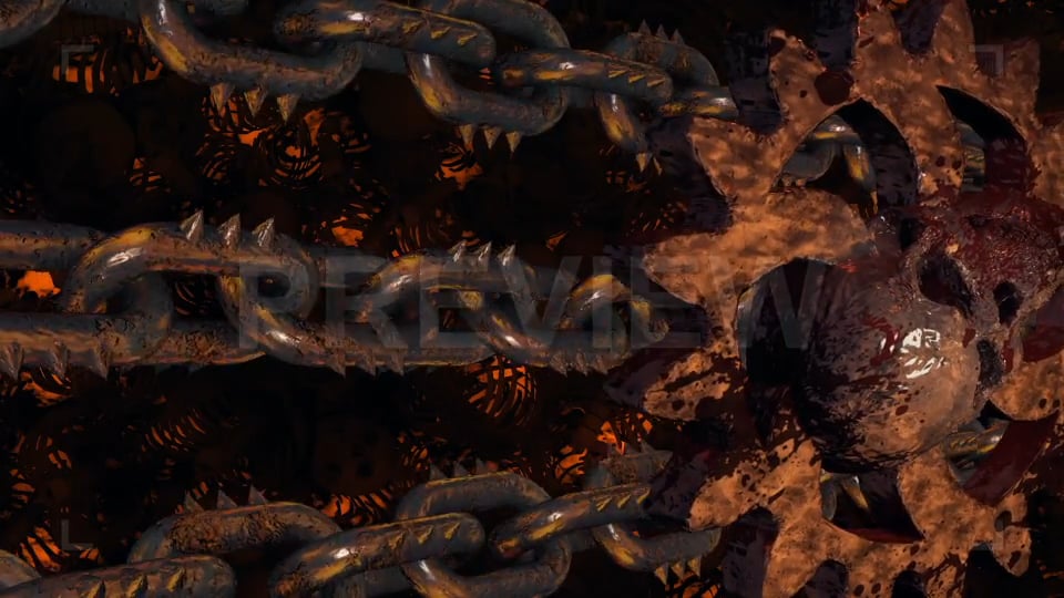 Rusty Cogwheels And Chains Motion Graphics on Vimeo