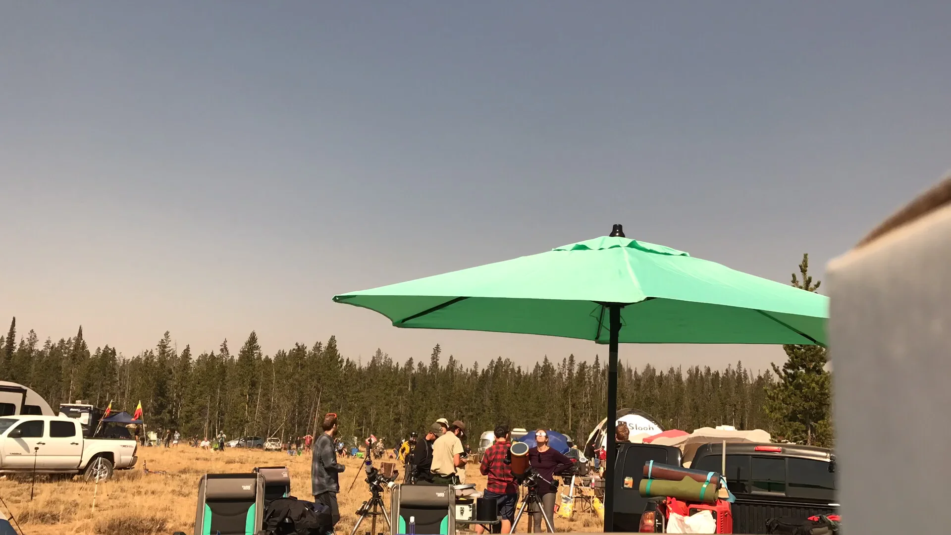 2017-08-21-FS-Sawtooth NF-Timelapse of lighting of area from the Total ...