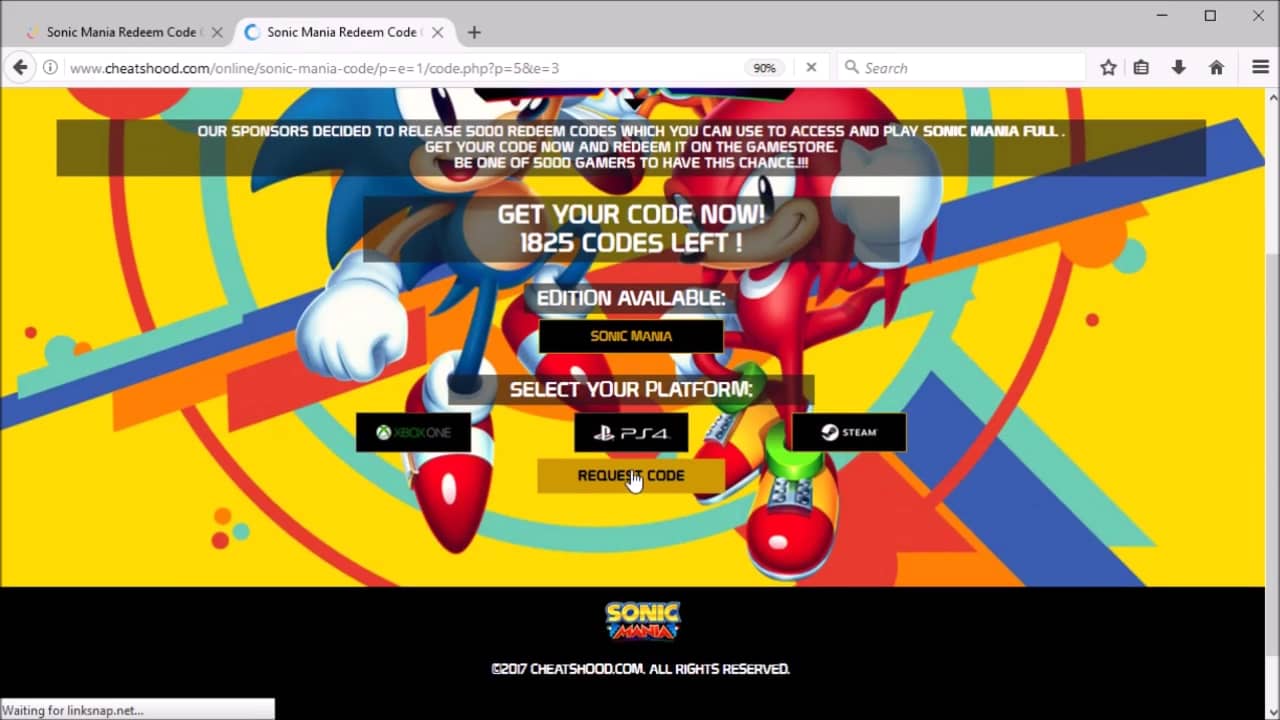 How to Get Sonic Mania Redeem Code Generator Free on PS4 and PC on Vimeo
