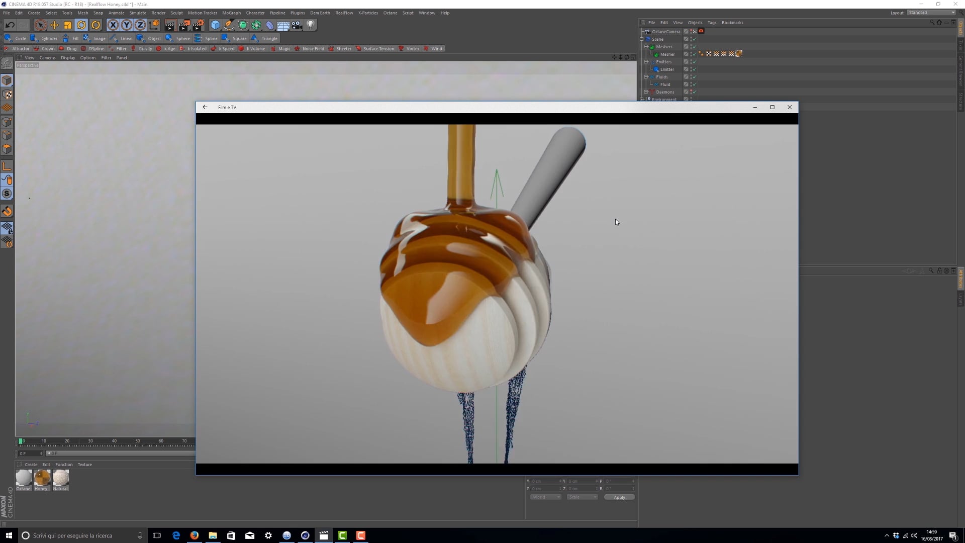 C4d realFlow Tutorial - smooth surfaces on Vimeo