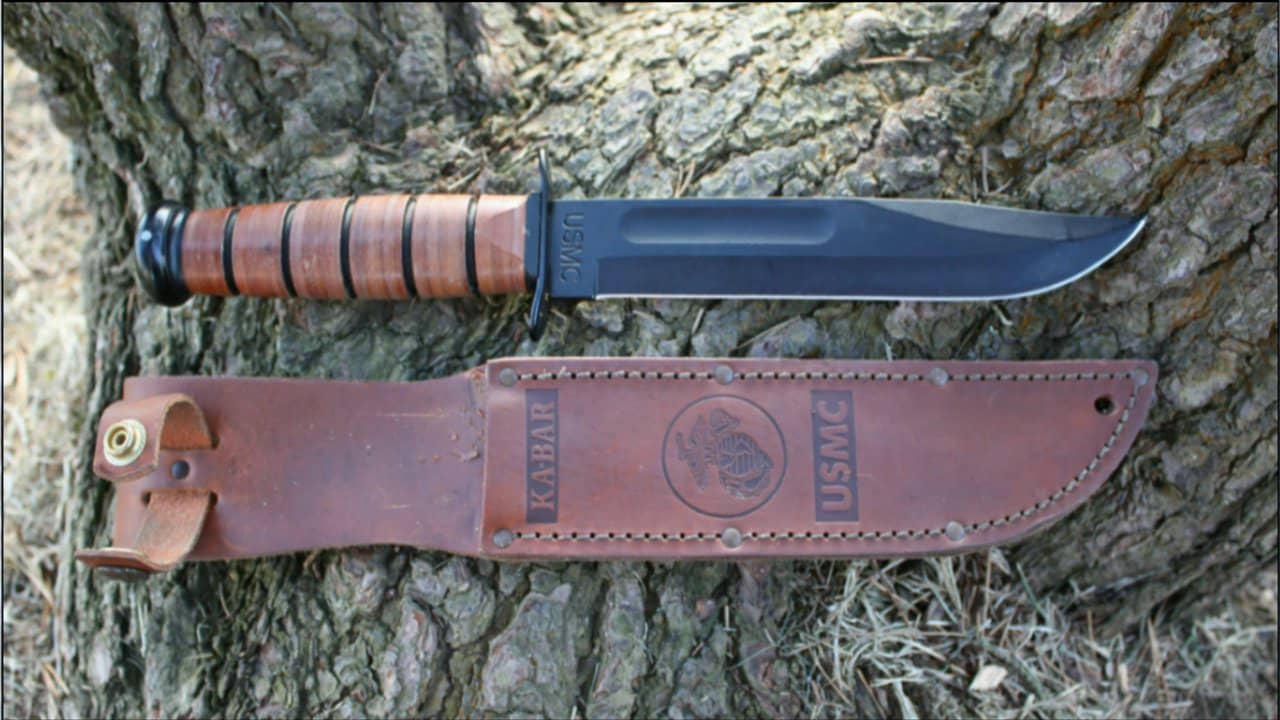 KA-BAR U.S.M.C Knife Review on Vimeo