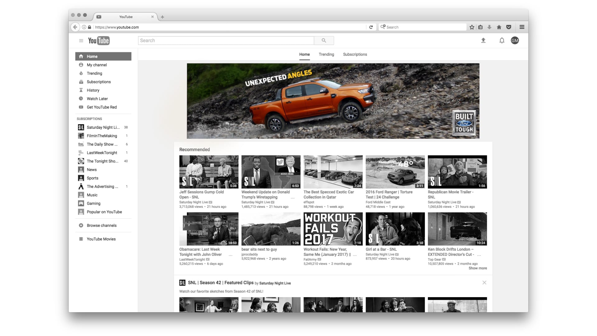 Ford Ranger - YouTube Masthead Spin on Vimeo