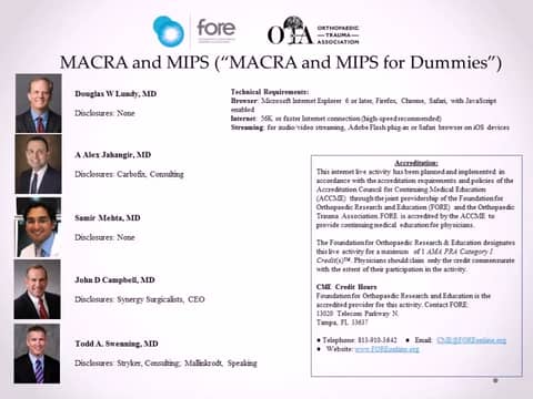 MACRA and MIPS (“MACRA and MIPS for Dummies”) on Vimeo