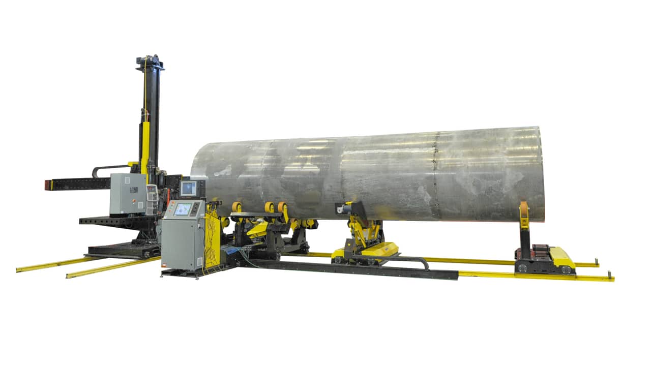 Automated Vessel Welding System (Growing Line) Demonstration With Laser ...