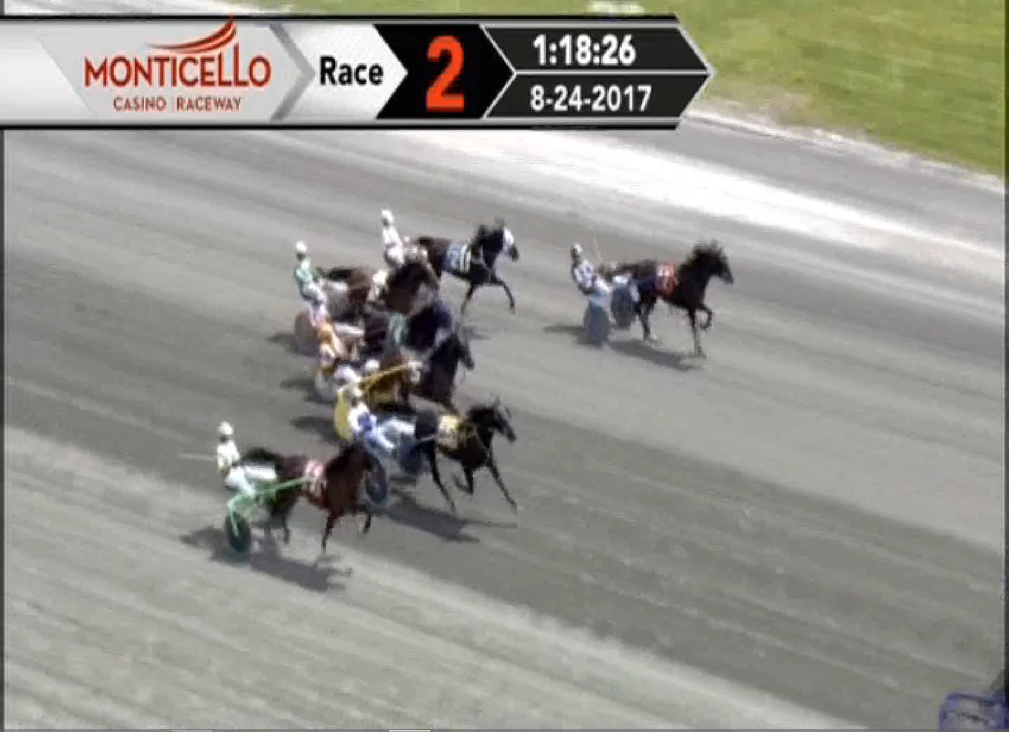 Race 2 - Monticello Harness - 24 Aug 17 on Vimeo