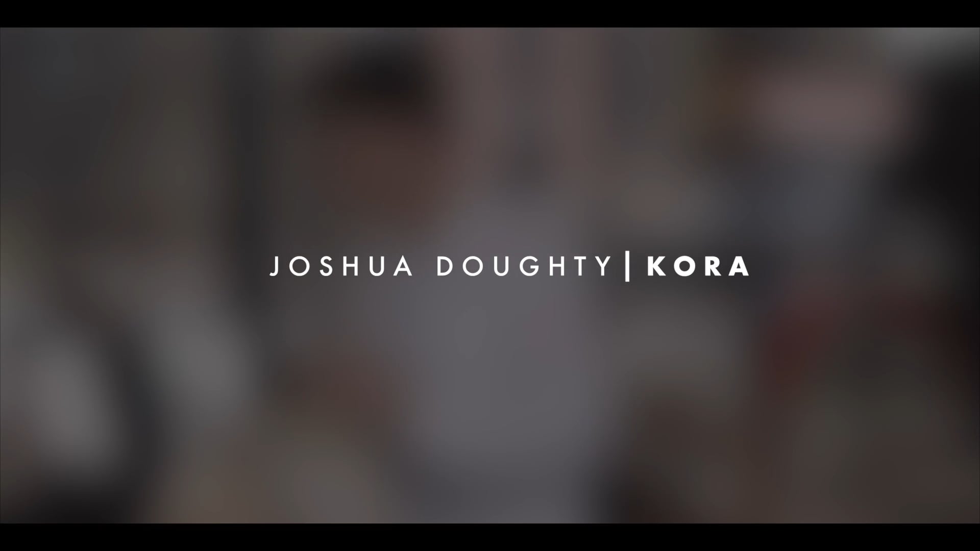 Josh Doughty - River Recital on Vimeo