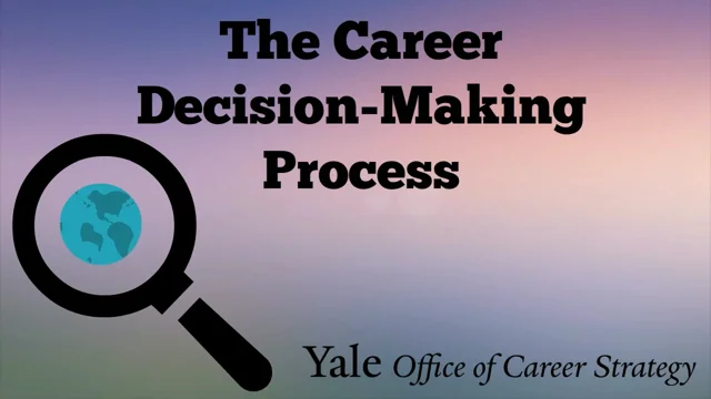 Career Decision Making