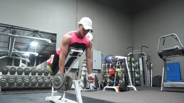 Incline Dumbbell Row