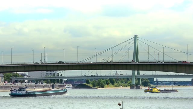 Cologne, Rhine, The Rhine Bridges. Free Stock Video - Pixabay