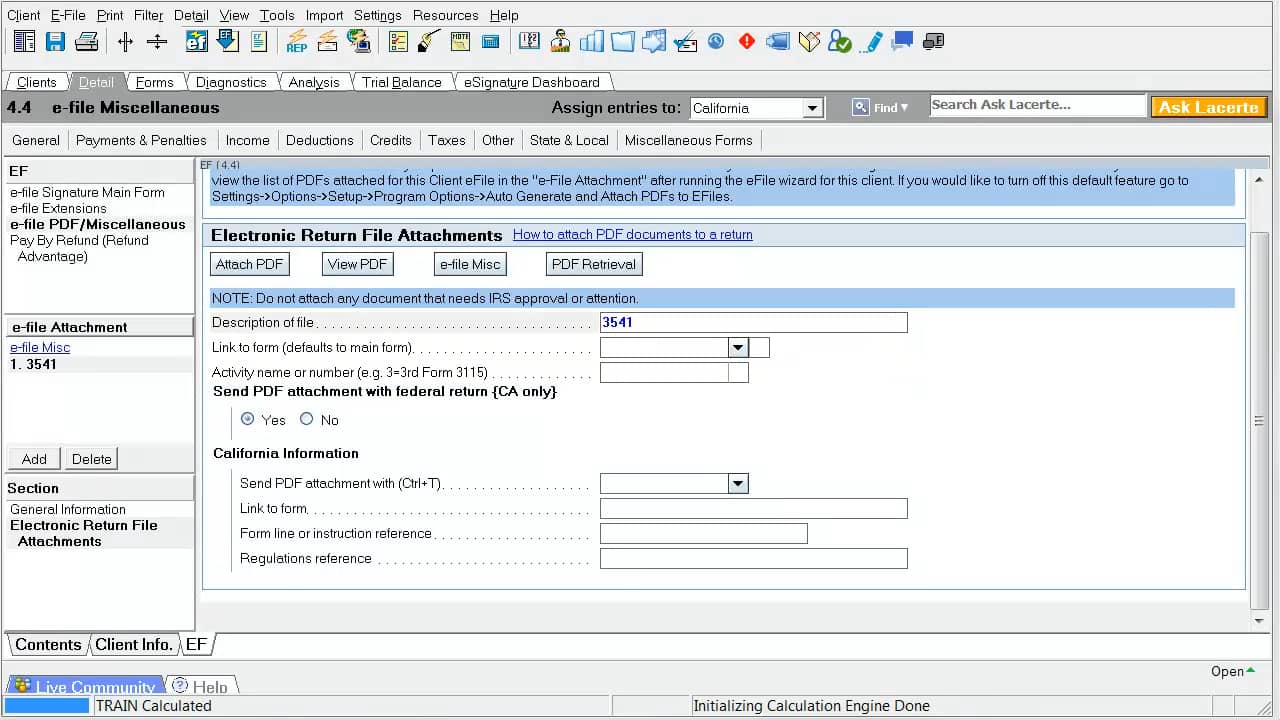Intuit - Lacerte Tax Software - Data Entry General - PDF Retrieval ...