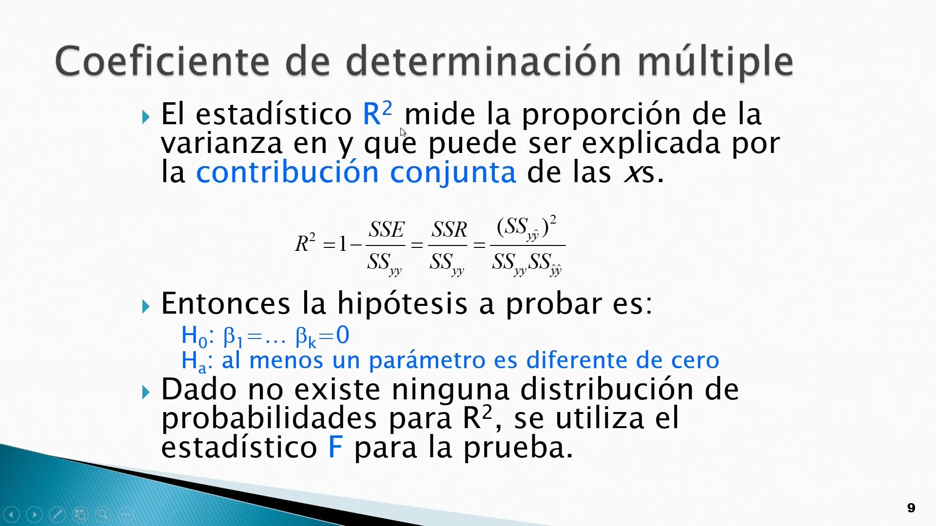 Unidad 5. Curso Bioestadística. Tema 10. Coeficiente de determinación ...