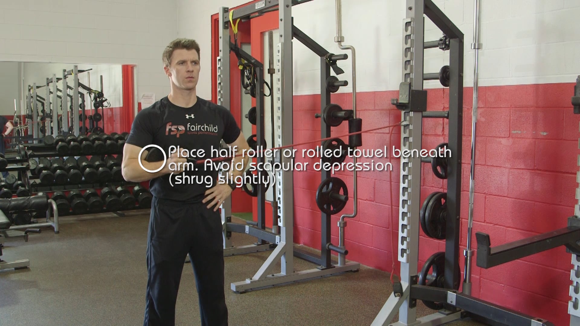 Standing Band ER Arm by Side (Rotator Cuff Strength / Activation) on Vimeo