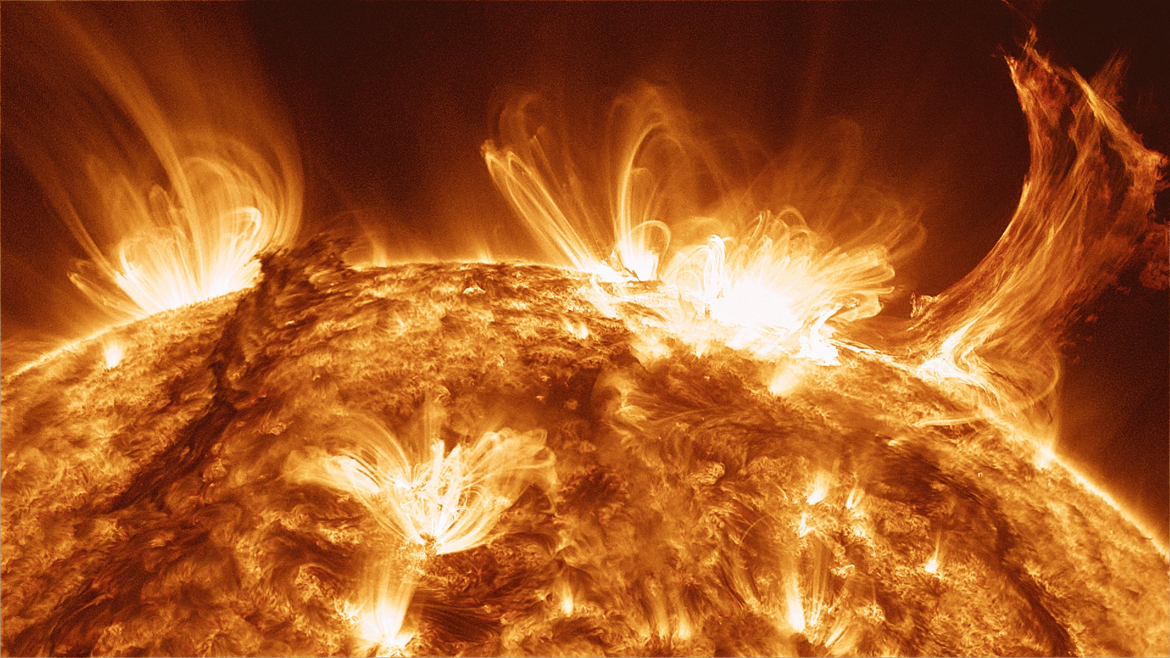 Sun Pictures from NASA Meet VFX - 4K