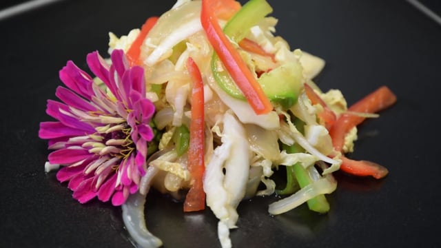 Jellyfish Salad Food - Free video on Pixabay