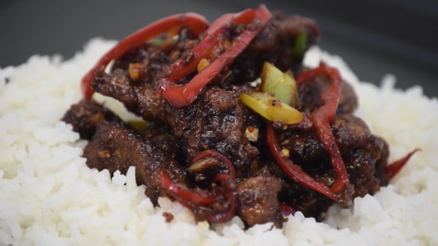 Mongol Carne Comida - Free video on Pixabay - Pixabay