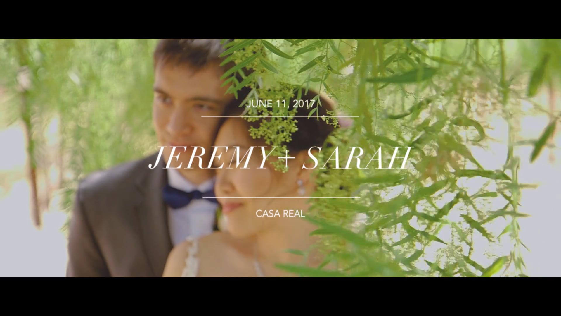 Jeremy & Sarah on Vimeo