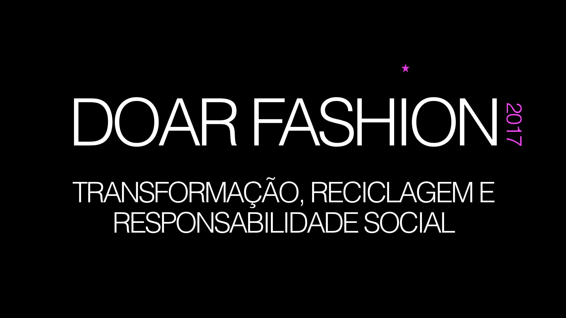 Doar Fashion 2017 on Vimeo