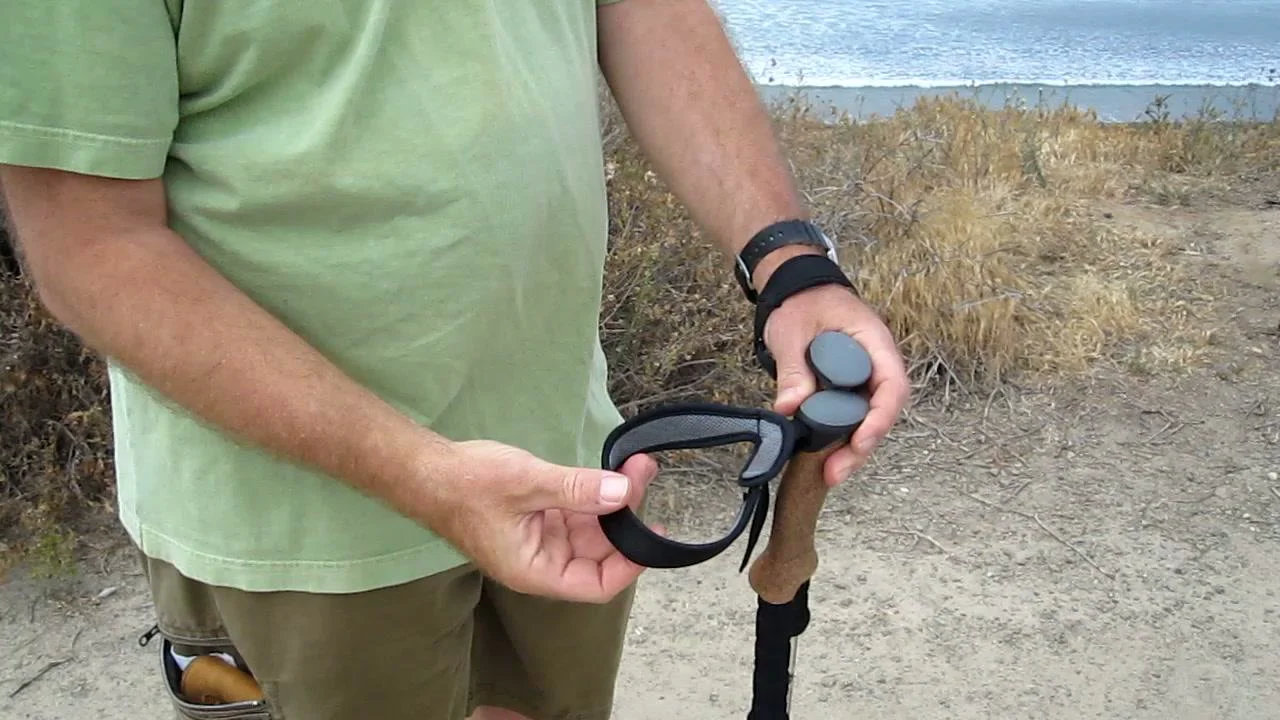 Properly using trekking pole wrist straps on Vimeo