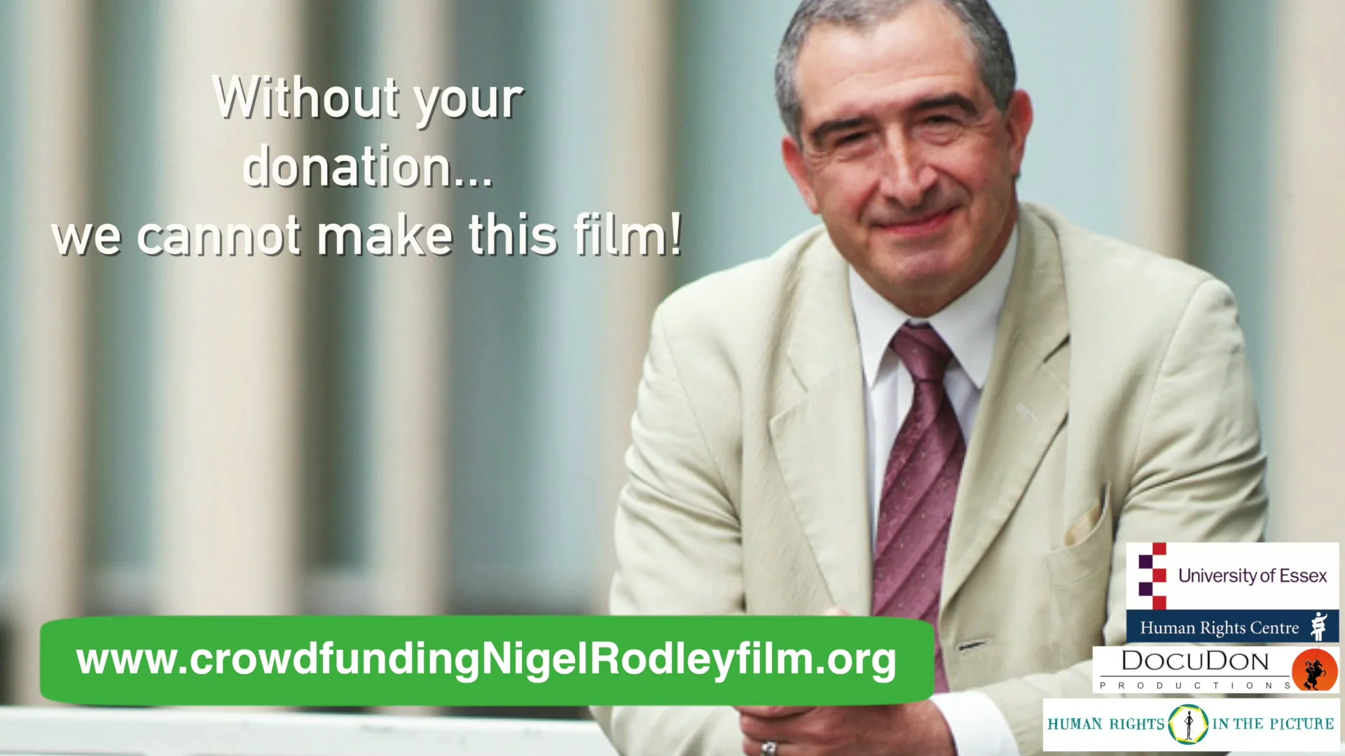 Fundraising Tribute-film Sir Nigel Rodley on Vimeo