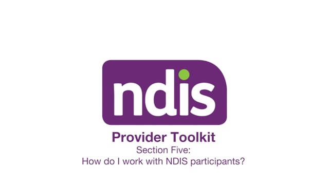NDIS Provider Toolkit animation series on Vimeo
