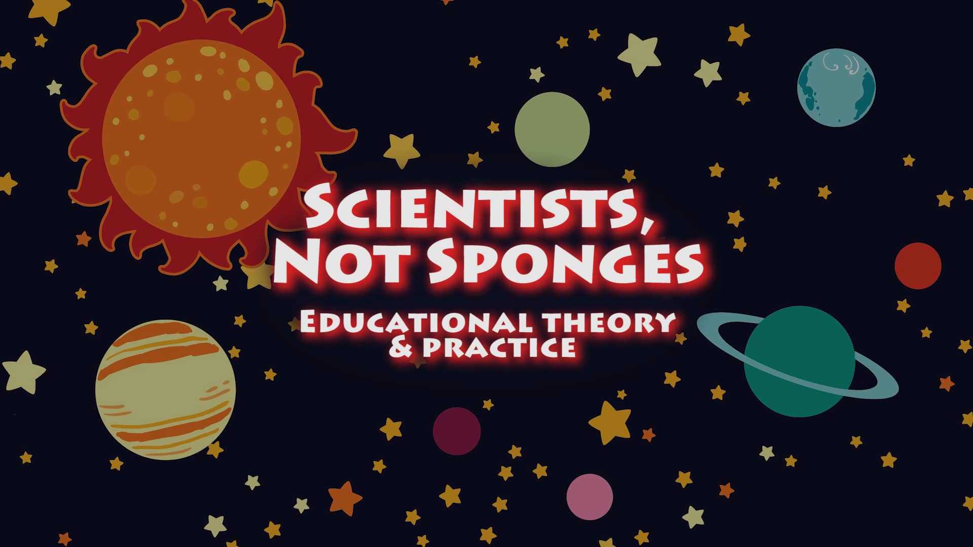 Scientists Not Sponges on Vimeo