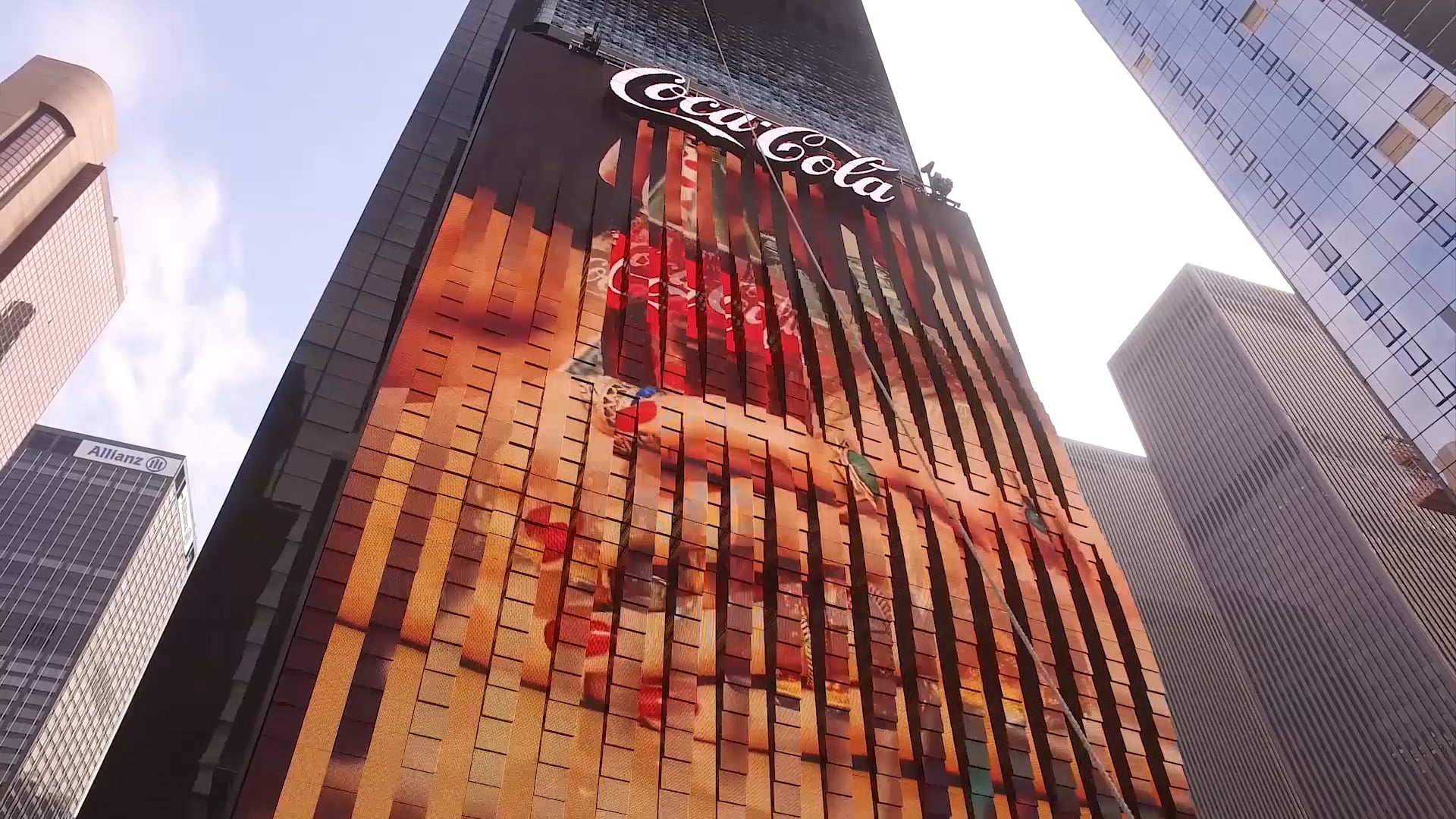 Coca-Cola + Times Square - 3D Robotic Billboard on Vimeo