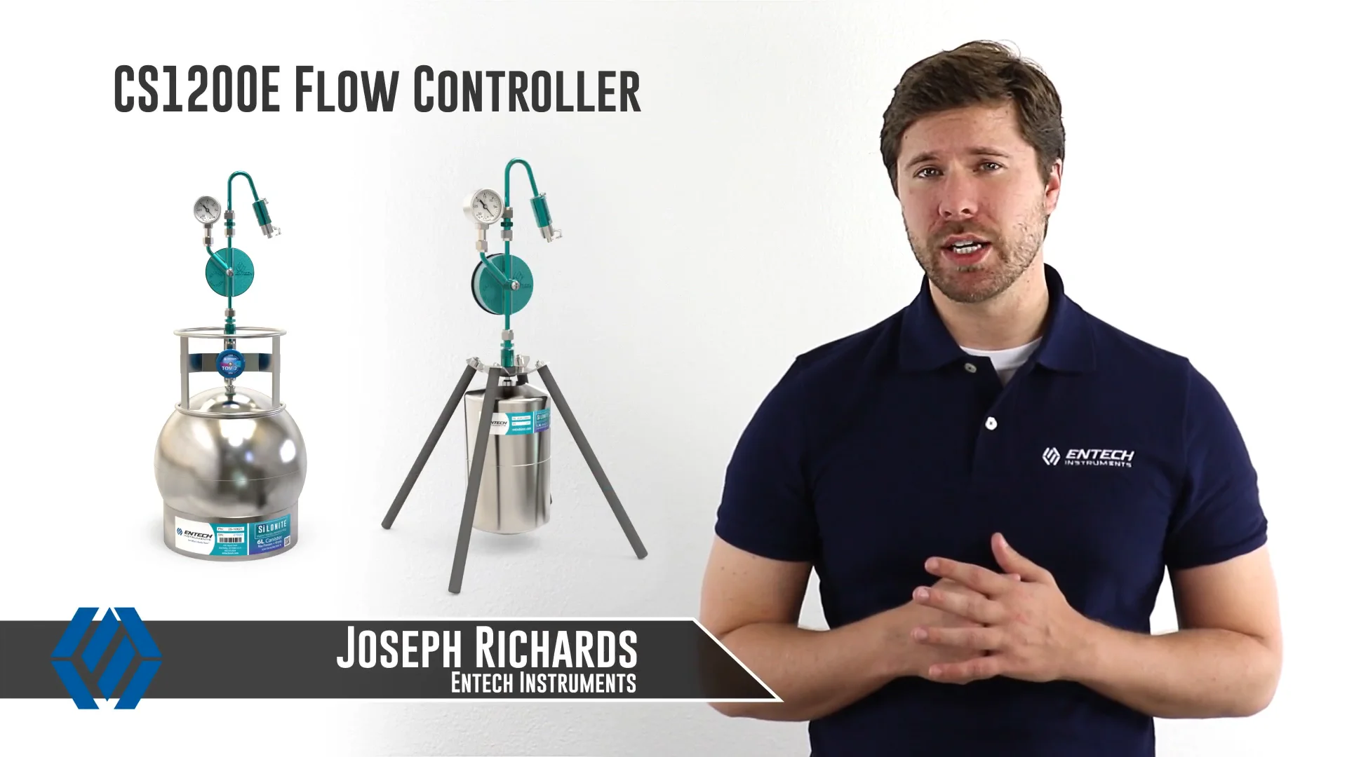 CS1200E Highlight Video - Entech Instruments CS1200E Flow Controller for Time Integration TO15 ...