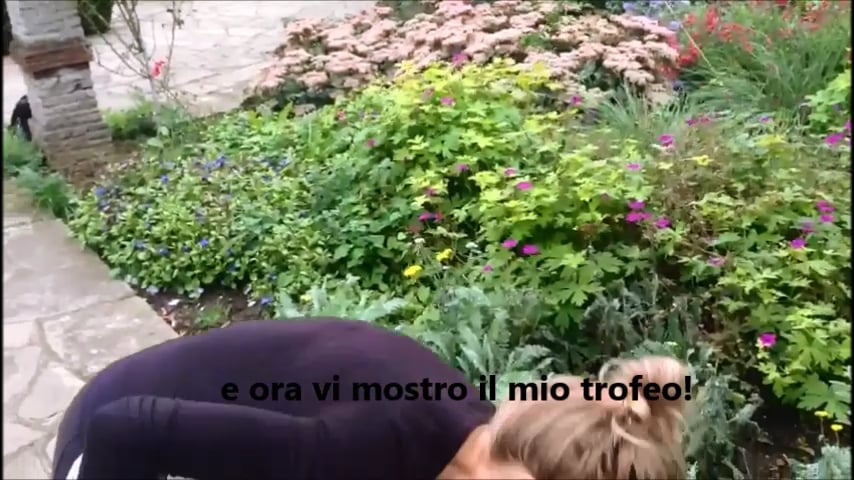 Videosaluto di Aguska Mnich, campionessa europea di Football Freestyle