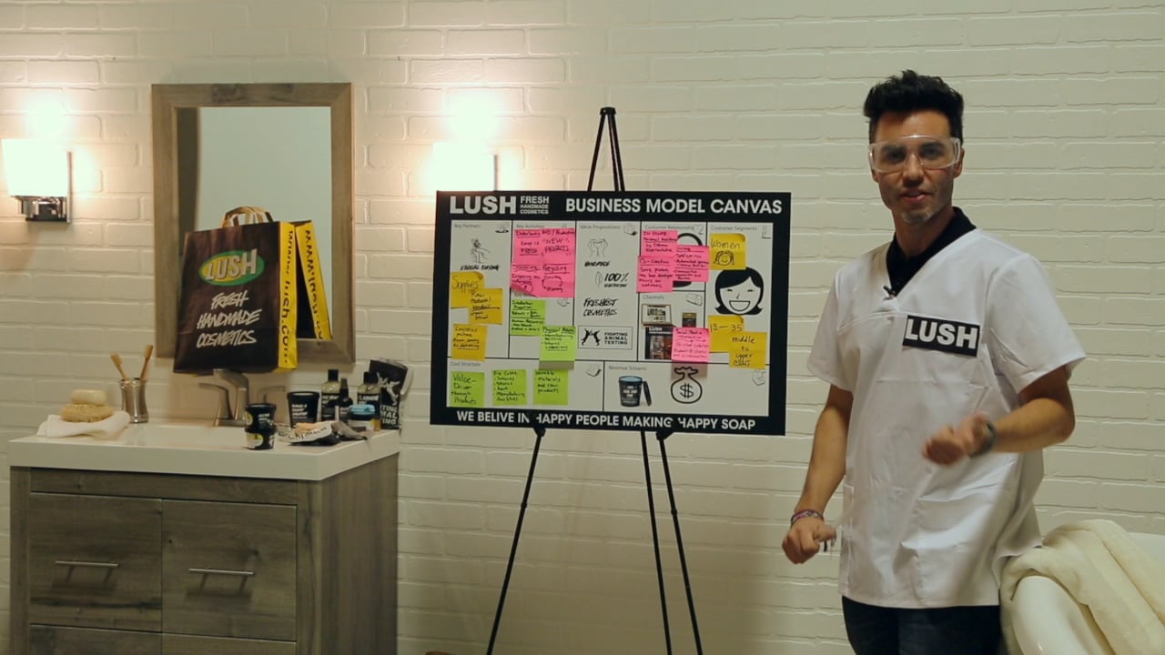 Lush Business Model Canvas on Vimeo