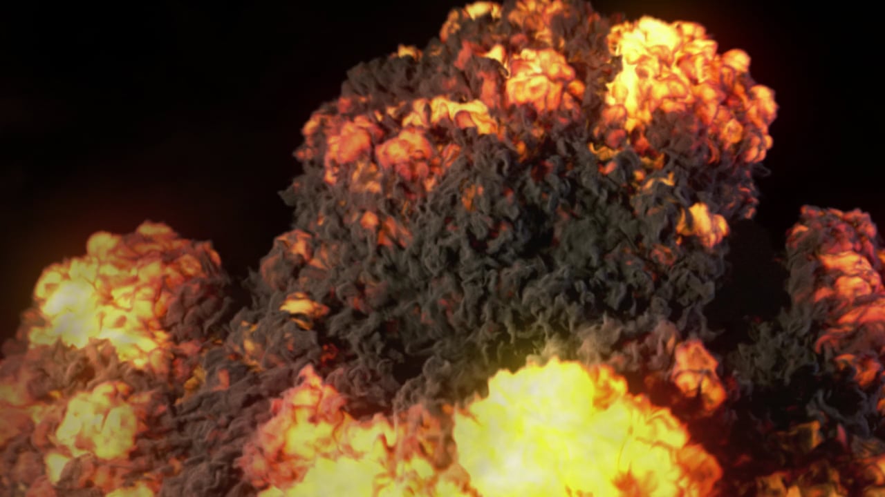 Large Scale Explosion Test Houdini on Vimeo