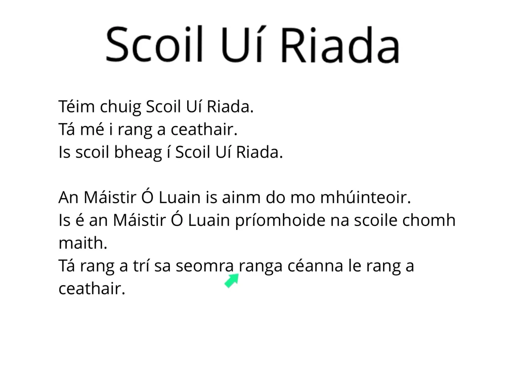 Scoil Ui Riada on Vimeo