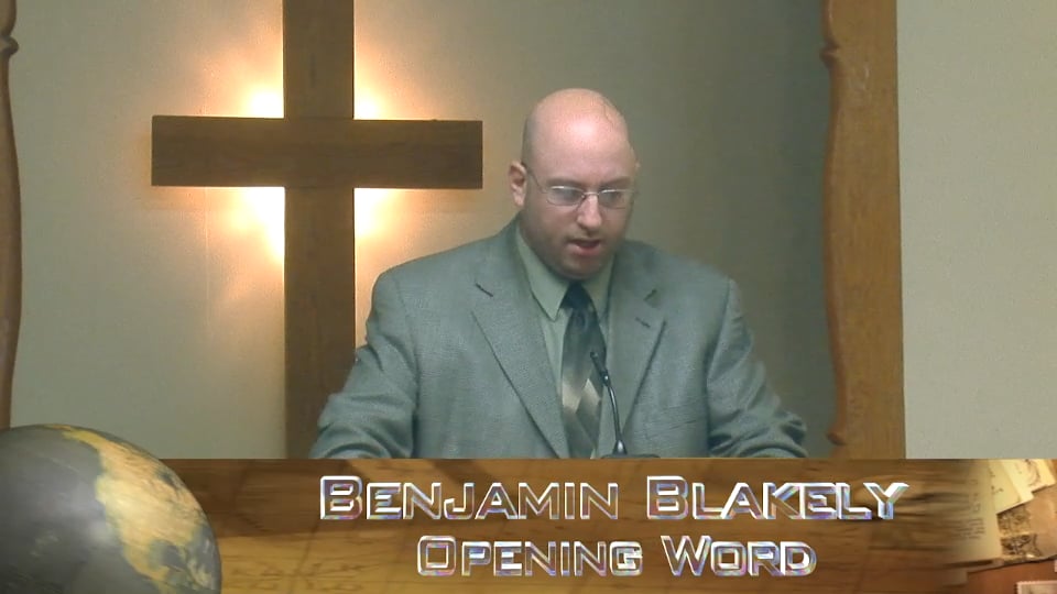 Benjamin Blakely - Opening Word - 20170813am on Vimeo