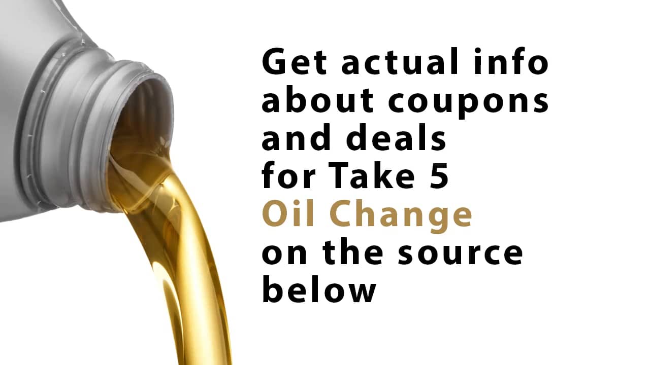 Take 5 Oil Change Prices on Vimeo