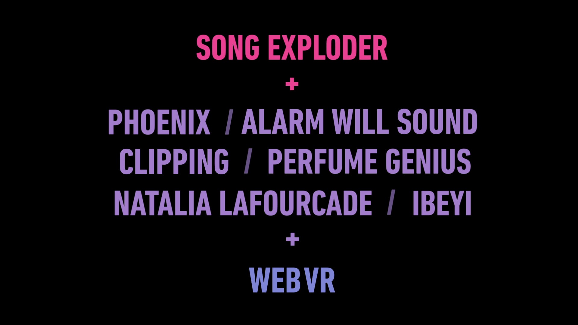 Google: Song Exploder Presents Inside Music on Vimeo