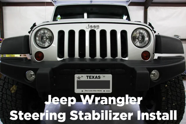 Jeep Jk Steering Stabilizer Install