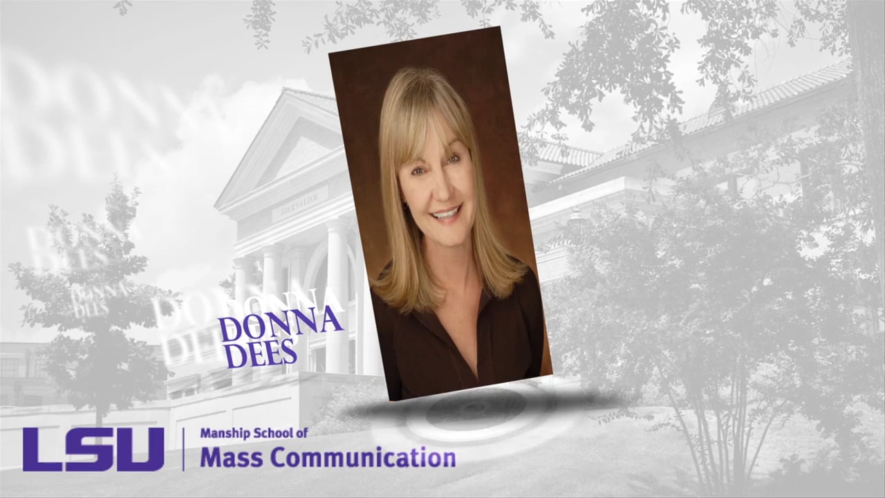 Donna Dees, 2014 LSU Manship HOF Inductee on Vimeo
