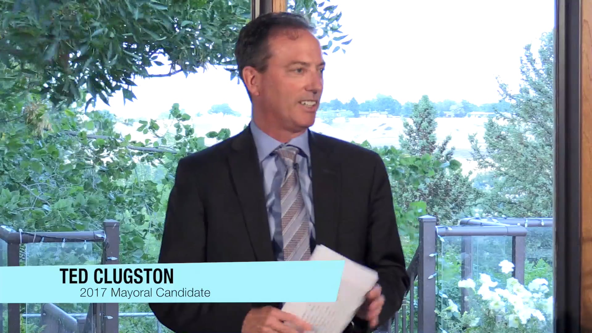 Ted Clugston - 2017 Mayoral Candidate on Vimeo