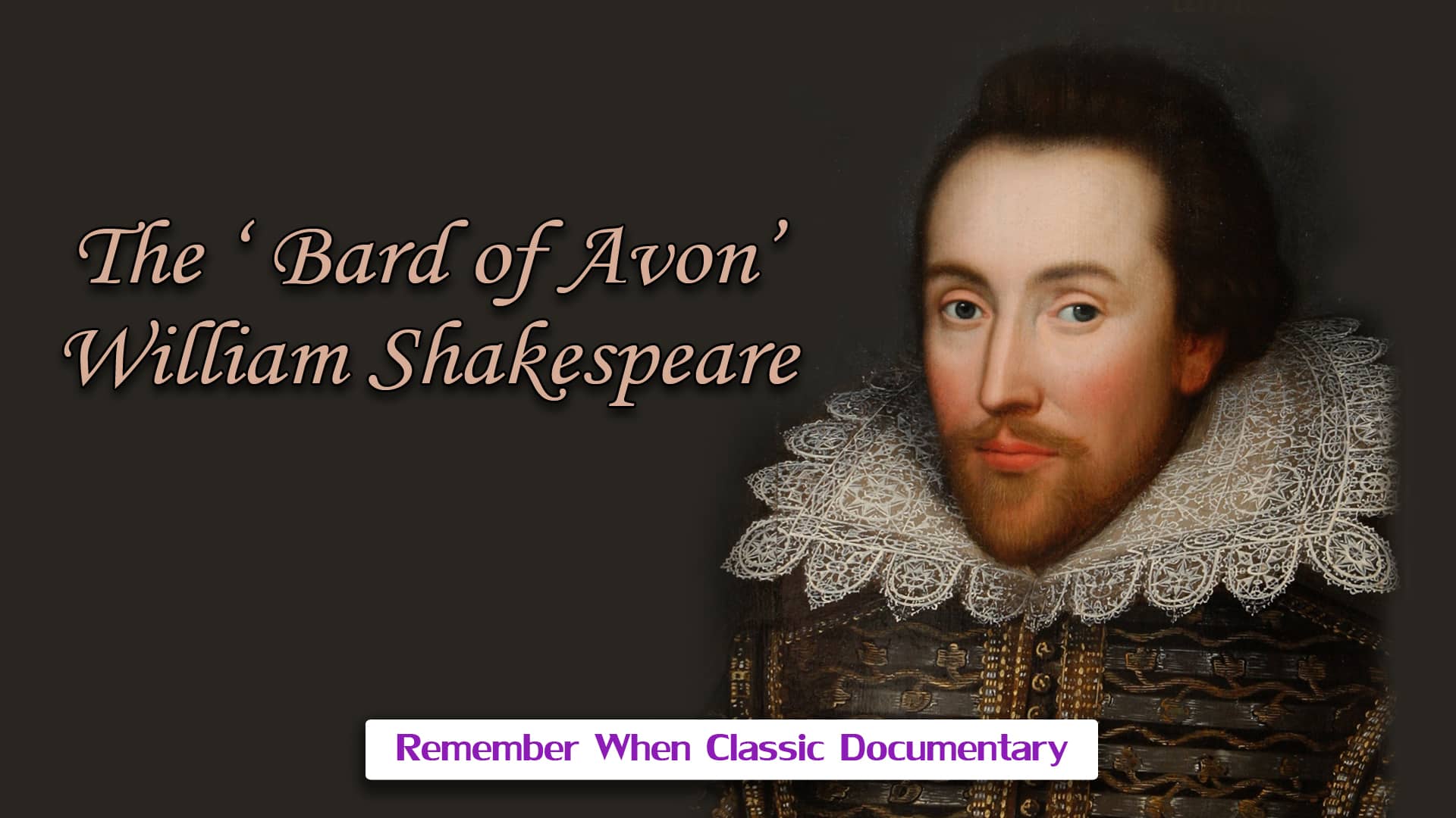 The 'Bard of Avon' - William Shakespeare - Preview on Vimeo