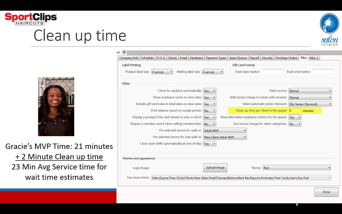 2_Adding Clean Up Time per Client in the Queue on Vimeo