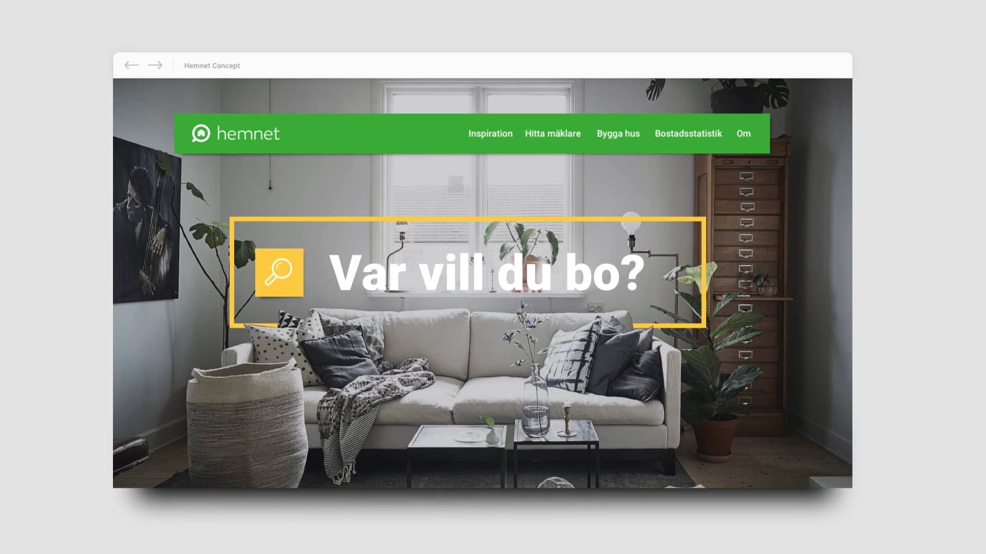 Hemnet Redesign Concept on Vimeo