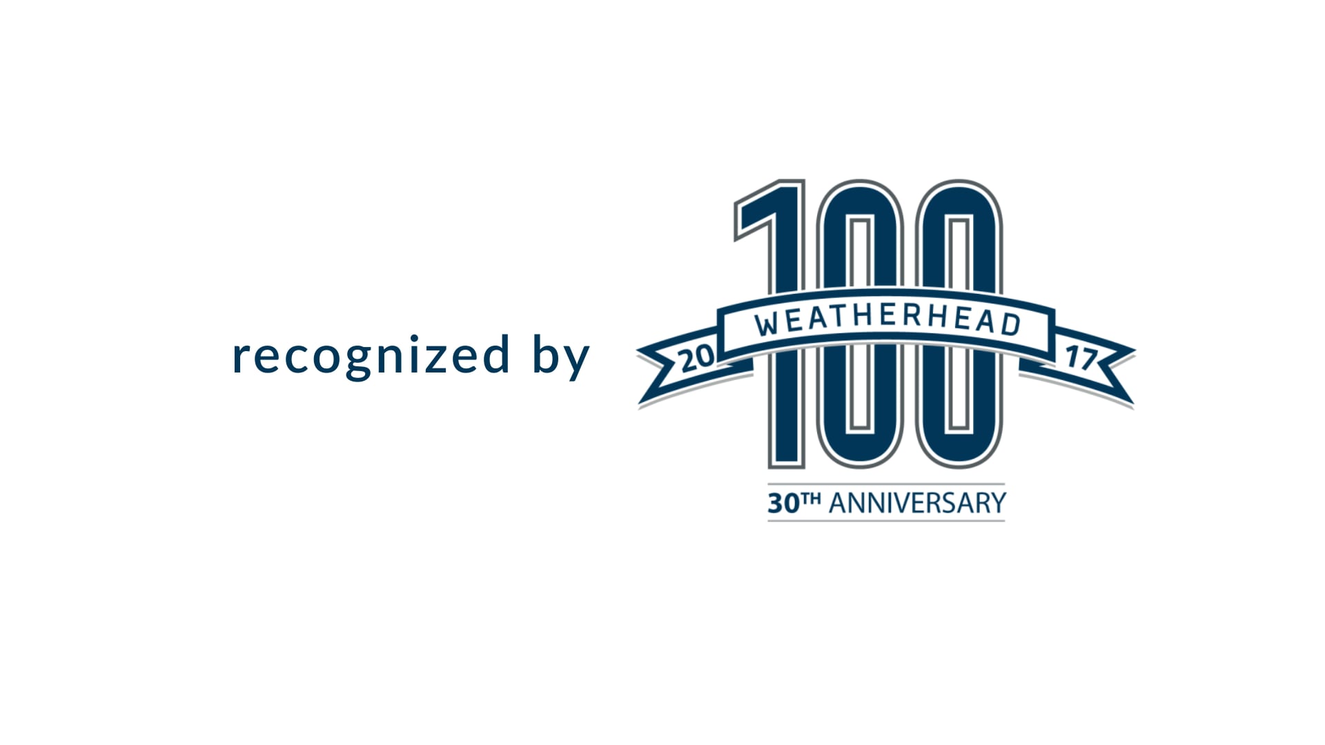 Weatherhead 100 on Vimeo