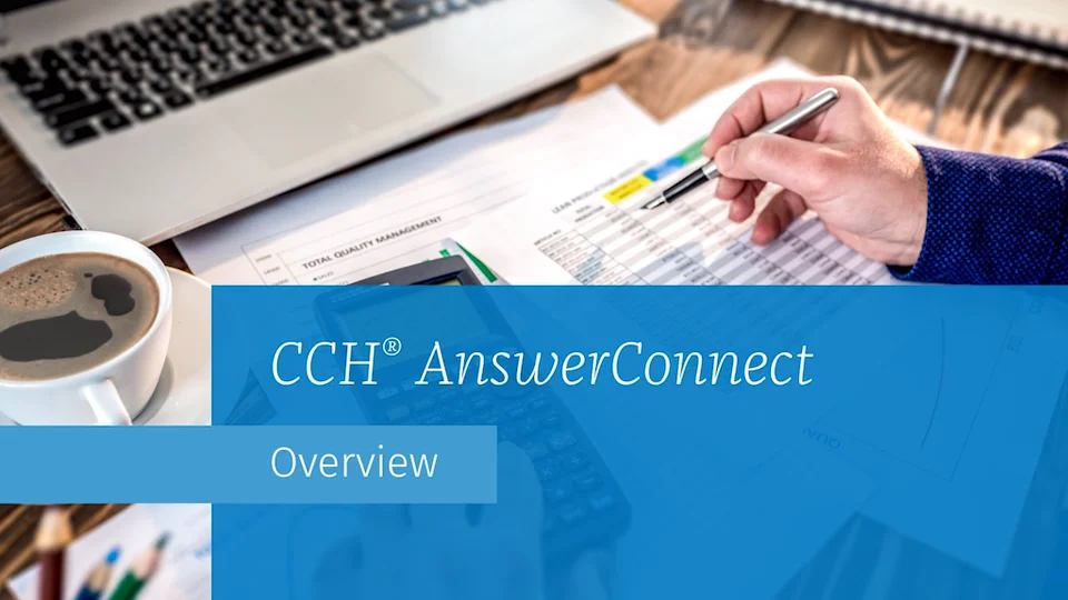 CCH AnswerConnect Demo