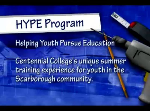 Centennial College HYPE (Helping Youth Pursue Education) Program on Vimeo