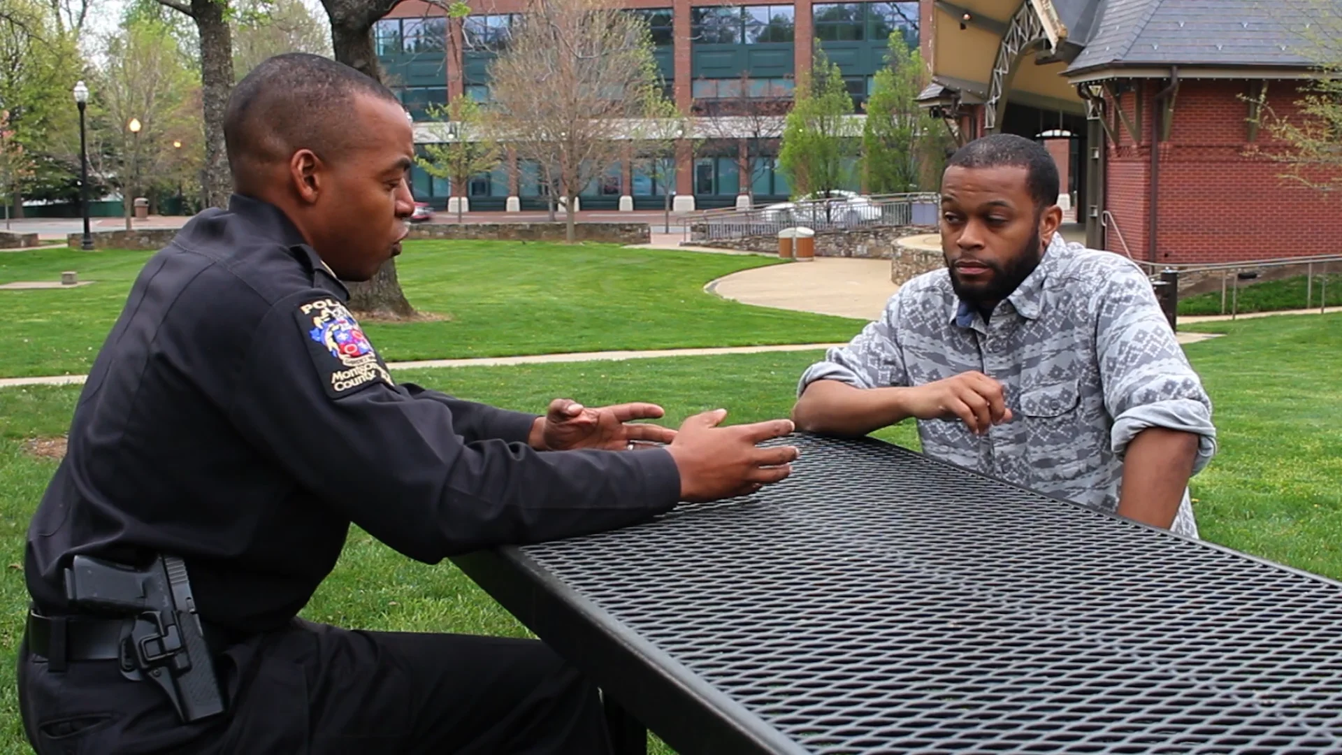 Black Dad episode one. Interview with MCPD Officer Lt O'neal Ormsby. Police brutality & police ...