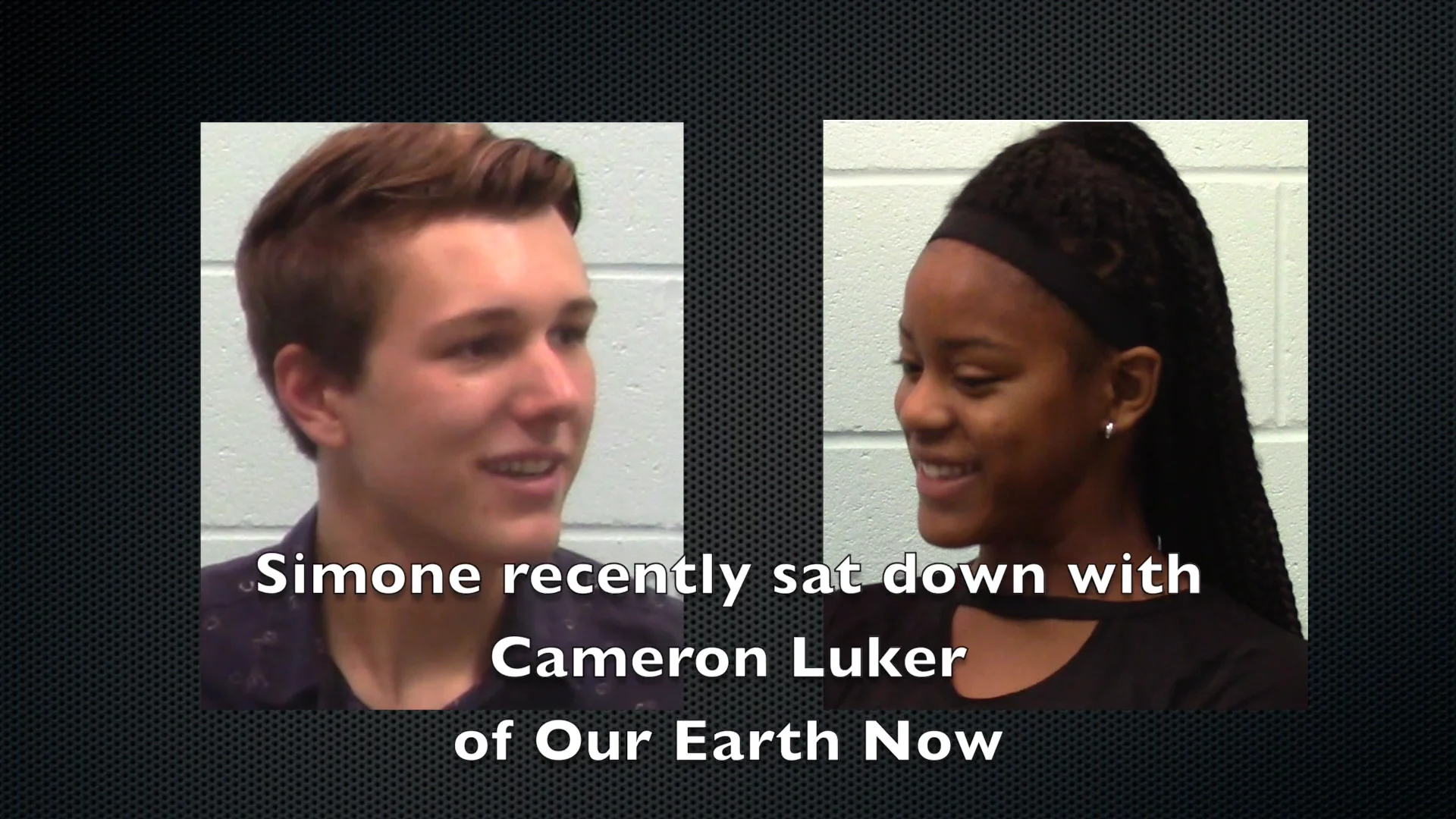 PeaceCasters - Profiling community activist Cameron Luker from Our ...