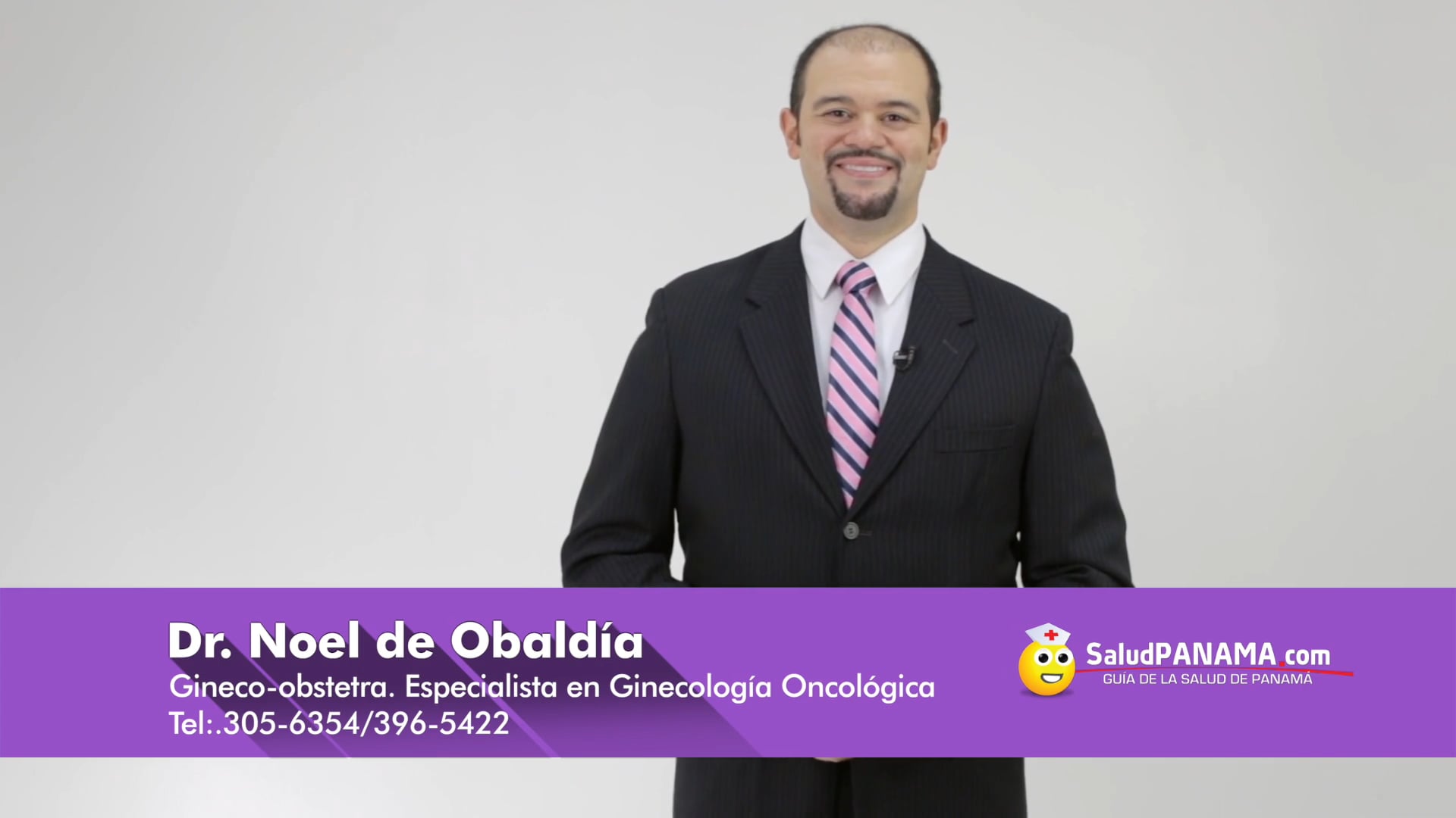 SaludPanama.com en Televisión - Dr. Noel de Obaldía (Ginecología ...