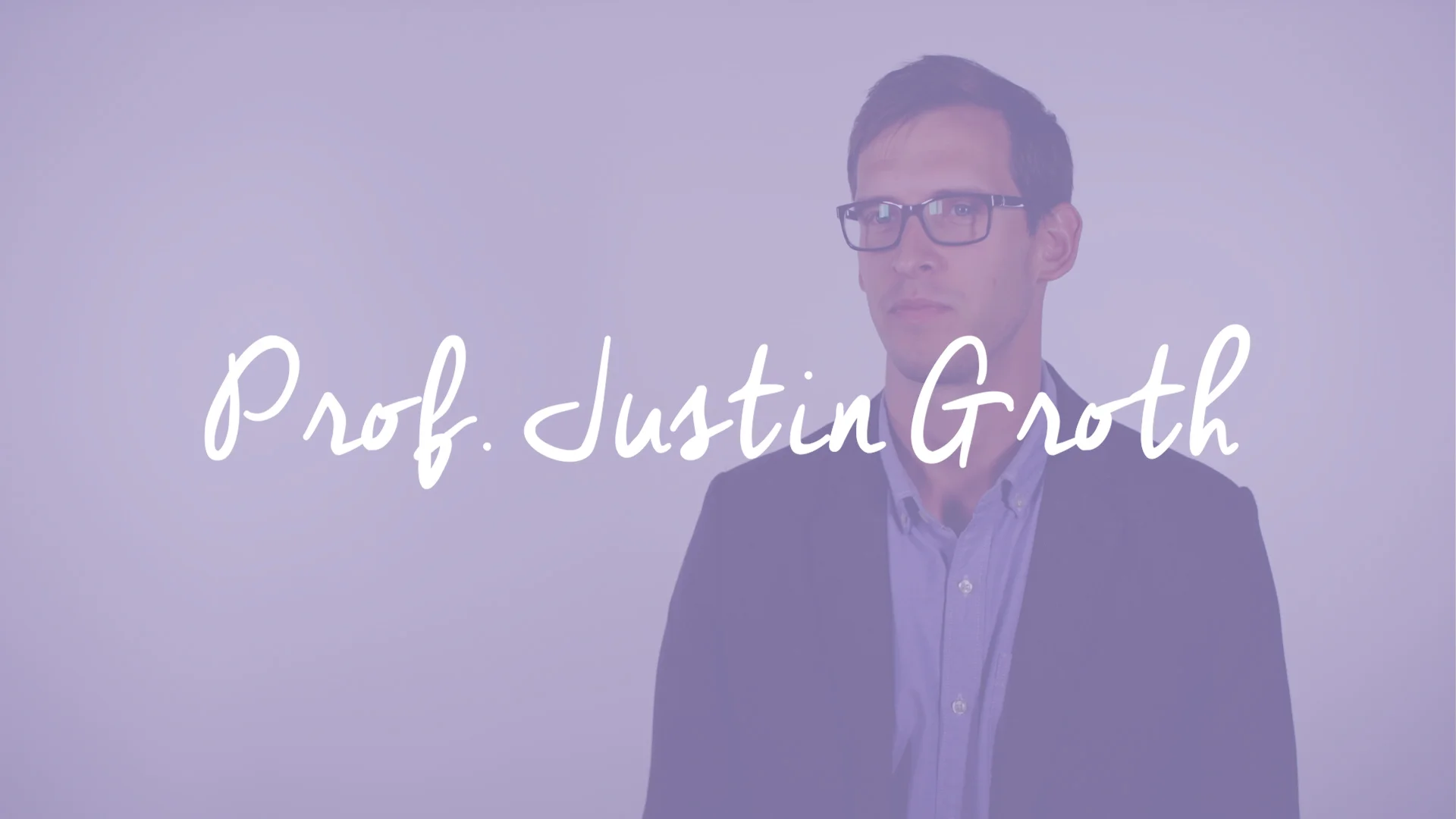 Prof. Justin Groth - Art on Vimeo