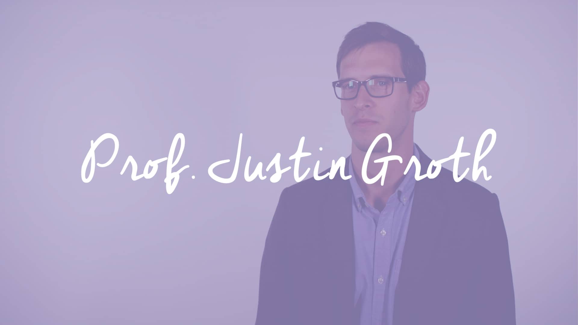 Prof. Justin Groth - Art on Vimeo