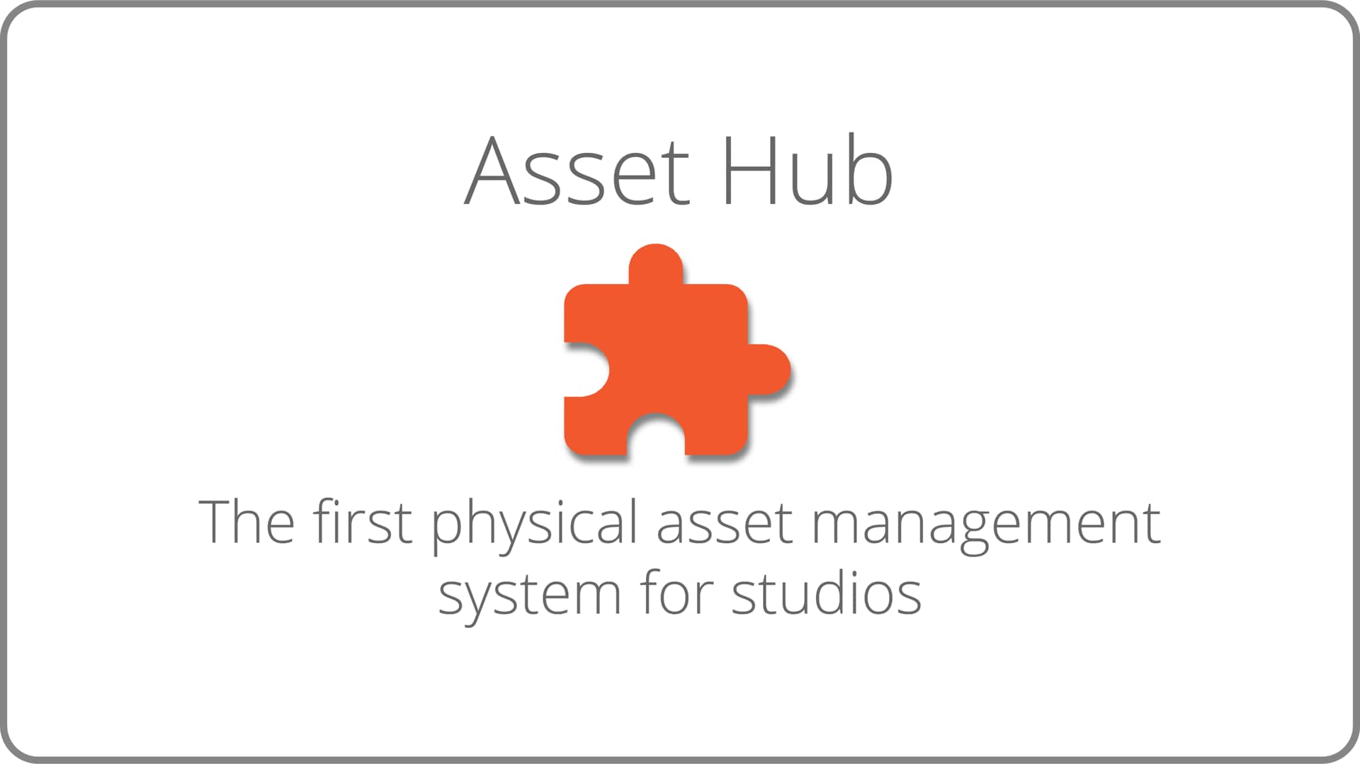 Intro to Asset Hub on Vimeo